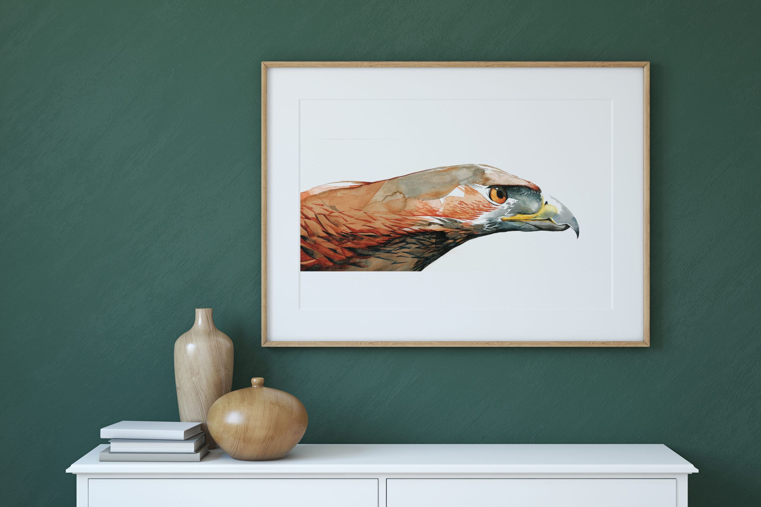 ferruginous hawk side | Paintings - Drawings - Shop - Berlin | Remy Sant